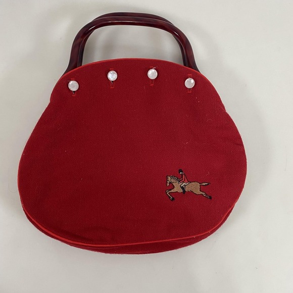 delanthe | Bags | Vintage Delanthe Handbag Womens 7s Lucite Embroidered ...
